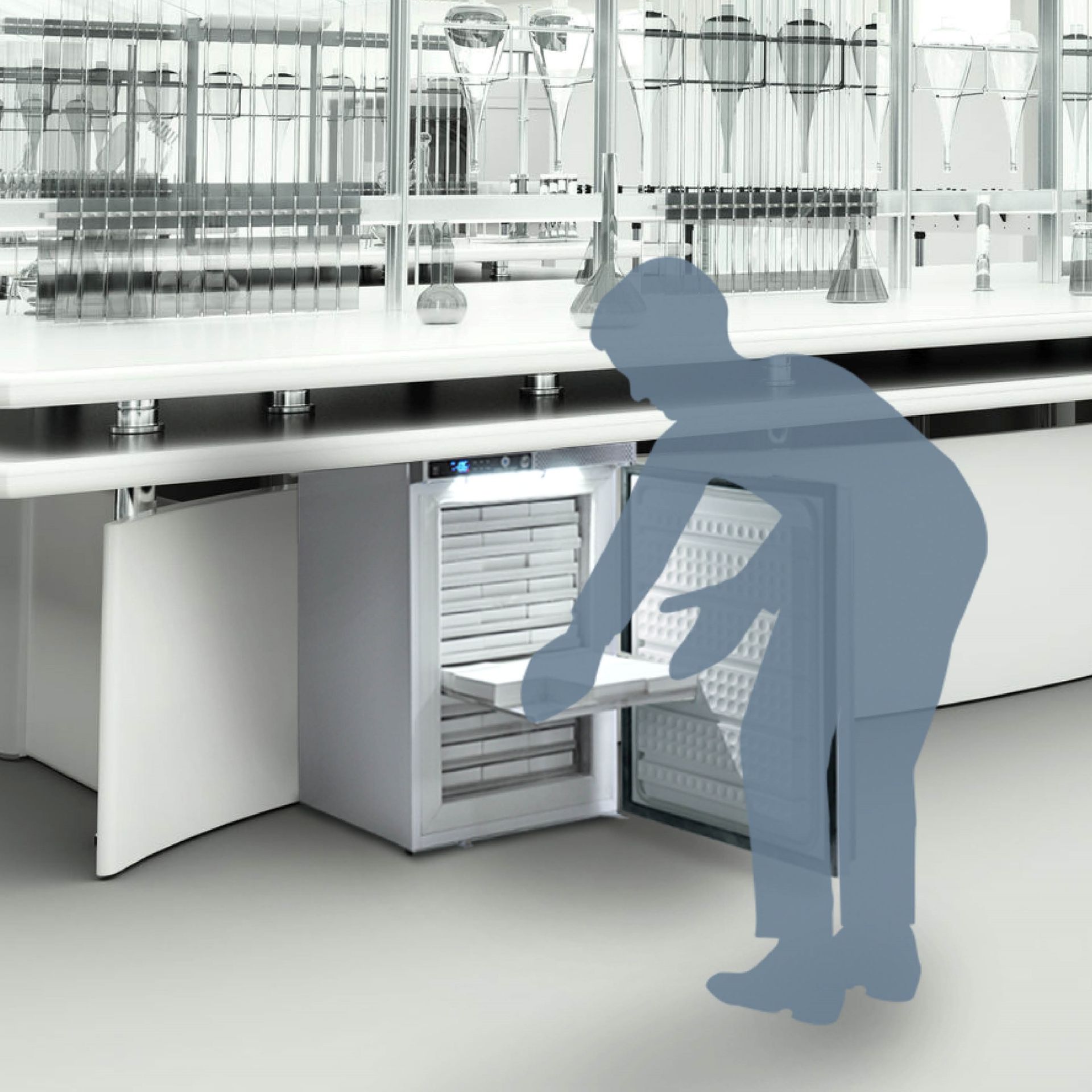 Undercounter low temperatur laboratory freezers